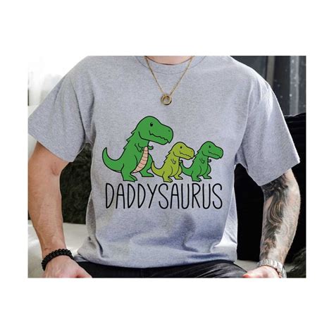Cute Daddysaurus Svg Fathers Day Svg Dino Dad Svg Dad Li Inspire Uplift