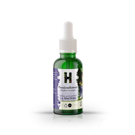 Passionflower Liquid Herb 12 Strength Passiflora Incarnata Herbal