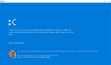 GitHub Espeon MonoGameBSOD Win Bsod Made With Monogame