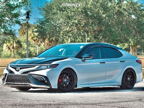 2022 Toyota Camry Xse With 19x95 Esr Cs11 And Bridgestone 235x40 On