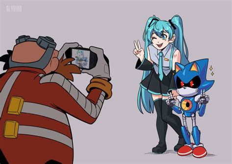 Alyrian Dr Eggman Hatsune Miku Metal Sonic Sonic Series