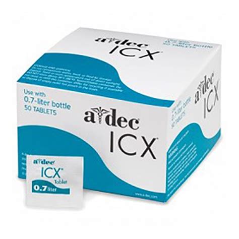 Icx Water Treatment Tablets For O7l Bottle 50bx