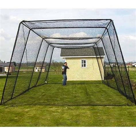Free Standing Batting Cage Package For Backyard And Residential Use 3