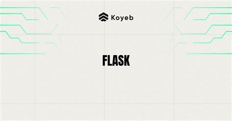 Deploy Flask One Click App Koyeb