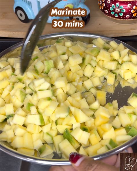 Kerala Style Mango Pickle Pacha Mango Achar Traditionally Modern Food