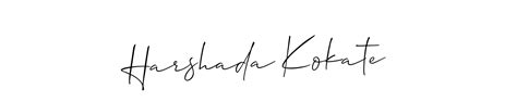 80 Harshada Kokate Name Signature Style Ideas Cool Autograph