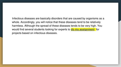 Ppt Introduction Of Infectious Disease Powerpoint Presentation Free