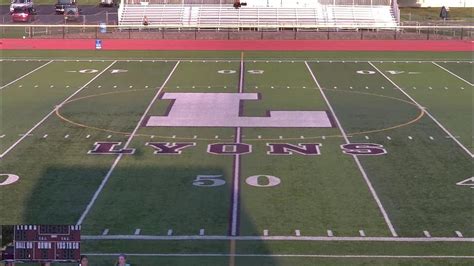 Lyons High School Vs Sodus Varsity Mens Football Youtube