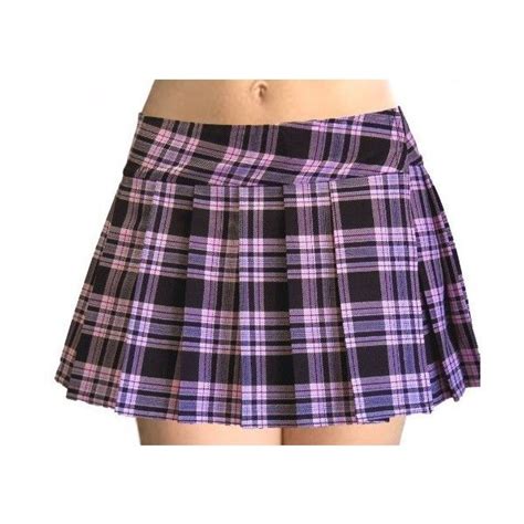 Chic Plus Size Tartan Plaid Mini Skirt