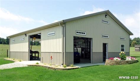 Custom Steel Garage And Workshop Kits Worldwide Steel Buildings
