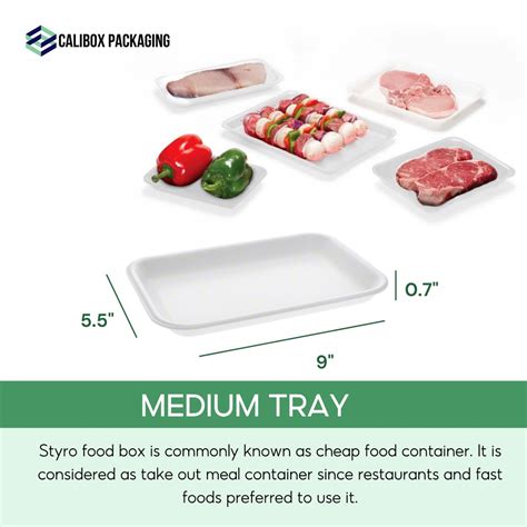 Calibox Packaging Styrofoam Meal Box Styro Food Tray Shopee Philippines