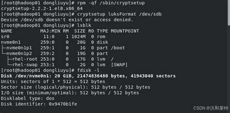 使用luks对linux磁盘进行加密 Csdn博客