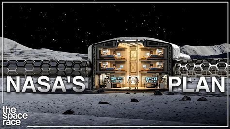 How Nasa Will Build A City On The Moon Youtube