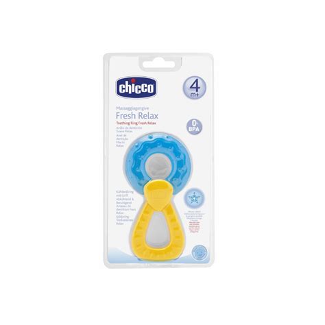 Chicco Fresh Relax Cooling Teether Suitable For 4 Months And Up