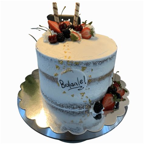 Naked Fruit Cake Pastry Shop Saskatoon Snack A Lot