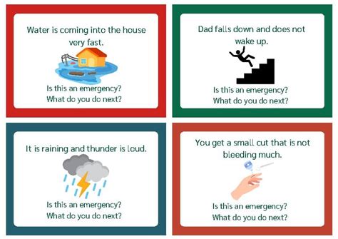 Emergency Scenarios By Steffys Aba Materials Tpt