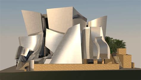 3d Model Walt Disney Concert Hall Turbosquid 2332592