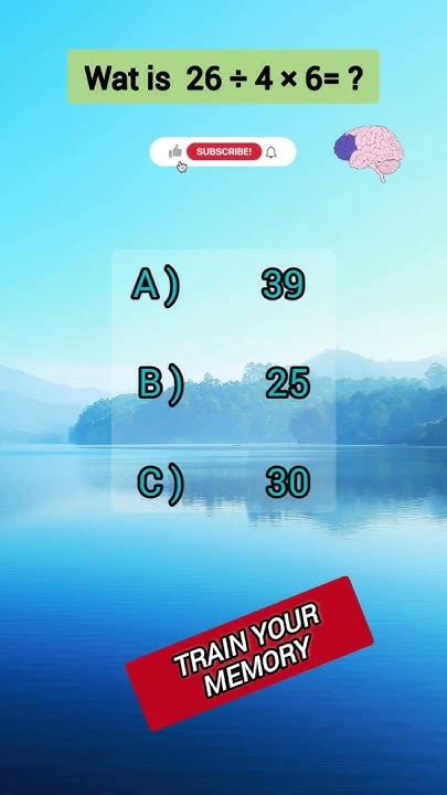 119 Quiza Question About Mathematic 🤔 Write The Answer In The Comment
