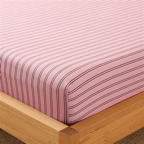 Eden Cotton Aria Stripe Bed Sheets Sheet Society