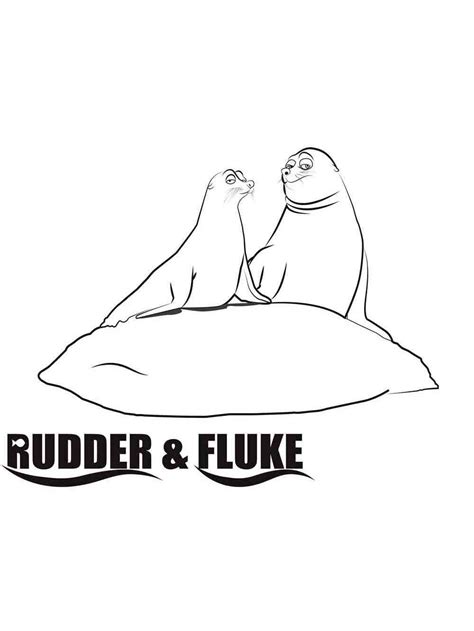 Finding Dory 11 Coloring Page