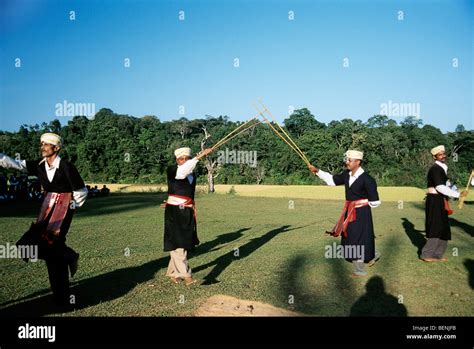 Puthari Kolatt A Traditional Kodava Folk Dance In Which Reed Stick Wielding Kodava Men Dance In