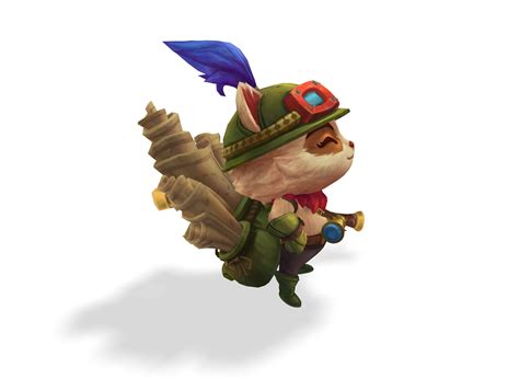 Stl File Teemo League Of Legends 3d Print Model 🧸 ・3d Printer Design To Download・cults