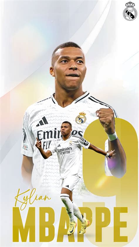 Kylian Mbappe Football Poster Football Club Kylian Mbappé