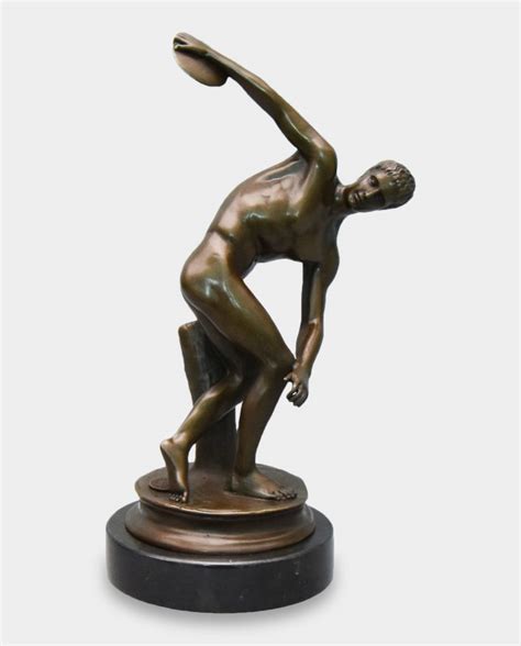 Classic Bronze Sculptures Decorative Sculptures Of Ancient Figures And