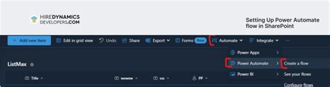 How To Use Power Automate In SharePoint