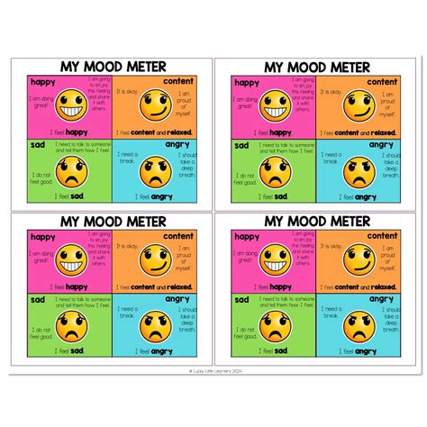 Free Mood Meter Worksheet Download Free Mood Meter Worksheet Png