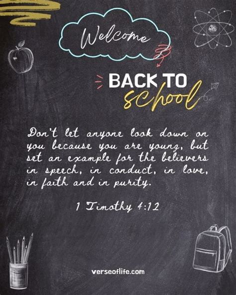 20 Powerful Back To School Bible Verses For Students Trlp