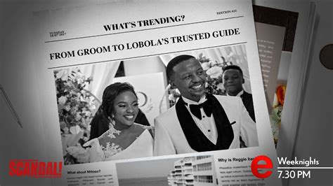 Reggie Pheko Returns To Scandal To Lead The Lobola Negotiations For His Daughter Dintle Nyathi