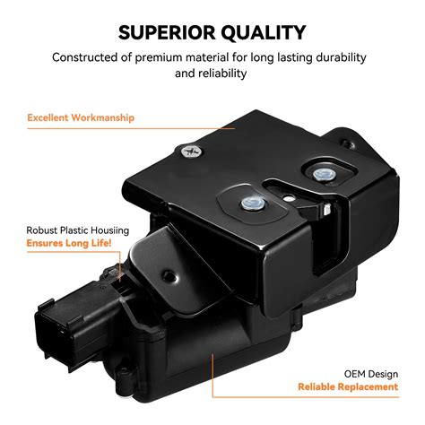 Power Liftgate Lock Rear Tailgate Lock Actuator For Buick Enclave Chevy Equinox Gmc Acadia