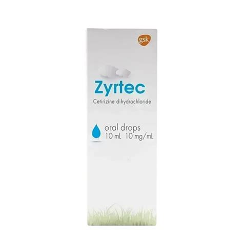 Zyrtec Drops 10 Ml Rosh Medical Company