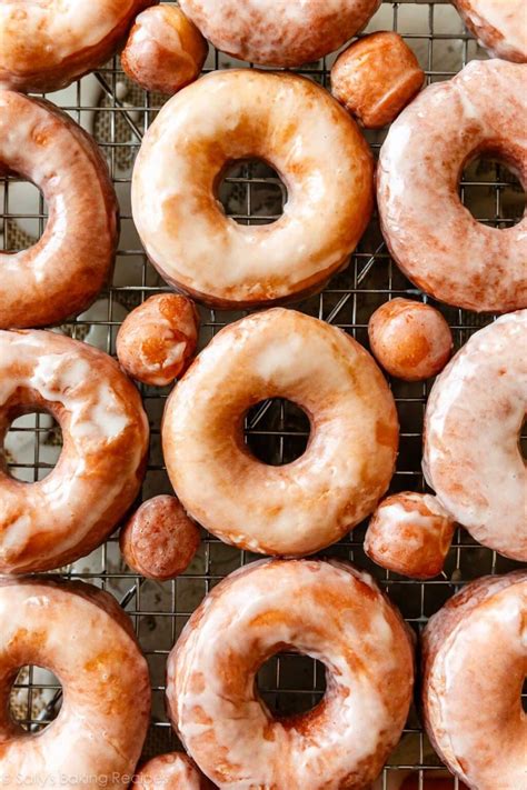 Homemade Glazed Doughnuts Recipe Video Sallys Baking