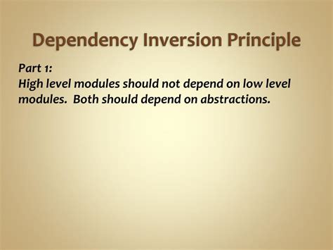 Ppt Dependency Injection With Structuremap Powerpoint Presentation