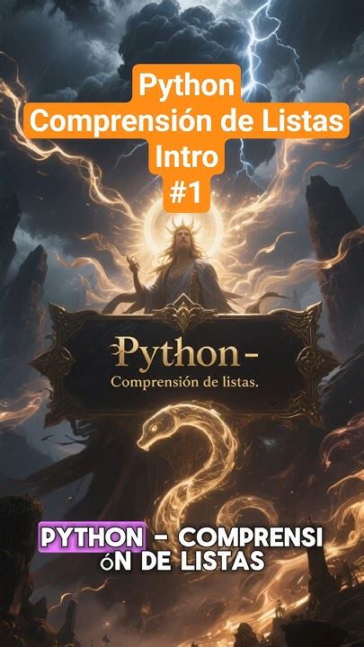 Como Usar La Comprensión De Listas En Python Youtube