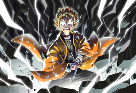 Zenitsu Agatsuma Cool Demon Slayer Wallpaper Hd Anime 4k Wallpapers