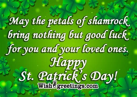 St Patricks Day Wishes Messages Wish Greetings