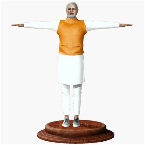 Narendra Modi 3d Model Turbosquid 2218823