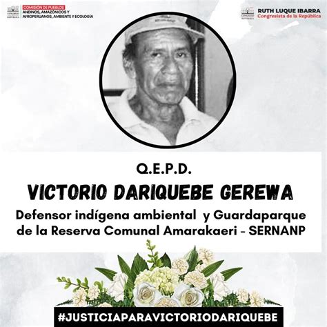 Cusco Denuncian Asesinato De Guardaparques De La Reserva Comunal Amarakaeri Pese A Ley Que Los