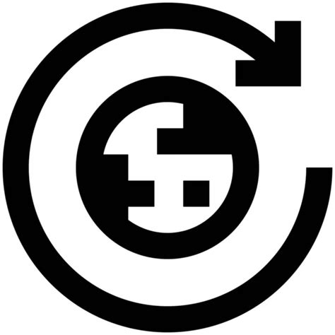 Arrow Earth Icon Solid Style Stock Vector By ©iconfinder 460976844