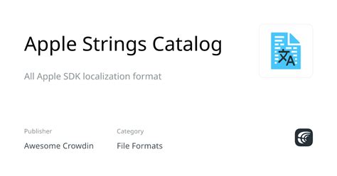 Seamless Translation Of Xcstrings Files Crowdin