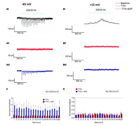 Monosynaptic And Polysynaptic Effects Of Re Stimulation On Ca1 Pcs