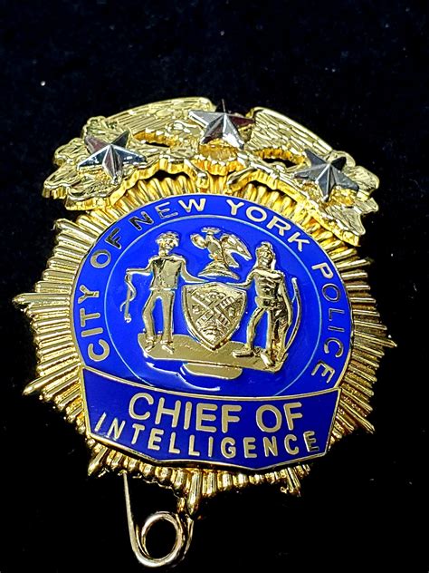 Nypd Chief Badge