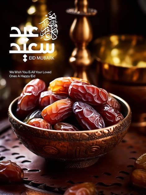 Eid Template Psd Cute Design Premium Ai Generated Psd