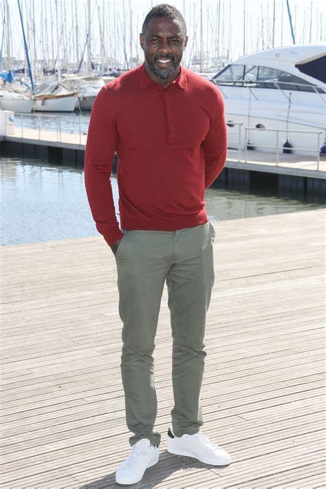 The Idris Elba Lookbook Gq Stan Smith Outfit Men Idris Elba Style