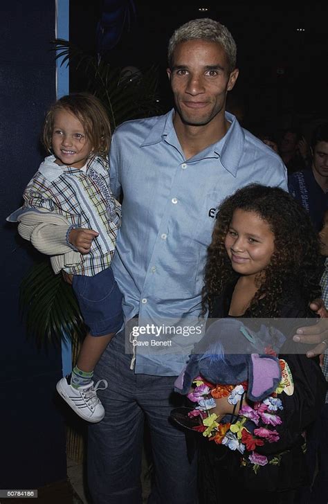 Footballer David James And His Daughters At The Uk Premiere Of News