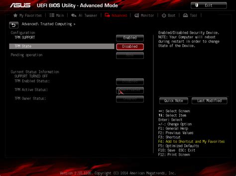Hur Aktivera Tpm Asus