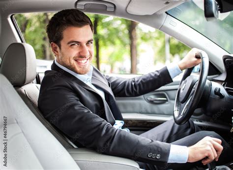 Man Driving Car